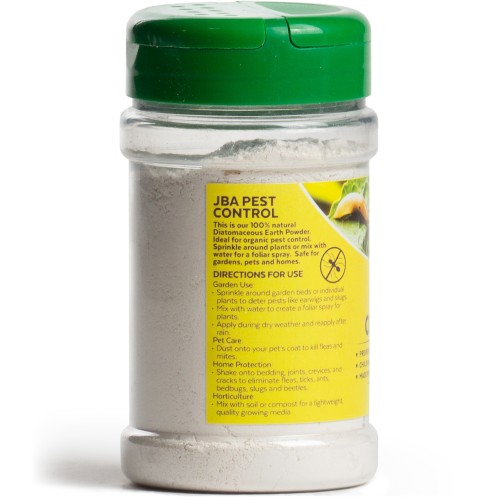 JBA Pest Control Powder 200ml Use To Deter Slugs Ants Earwigs & Other Bugs