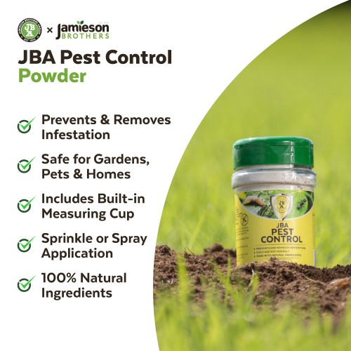 JBA Pest Control Powder 200ml Use To Deter Slugs Ants Earwigs & Other Bugs