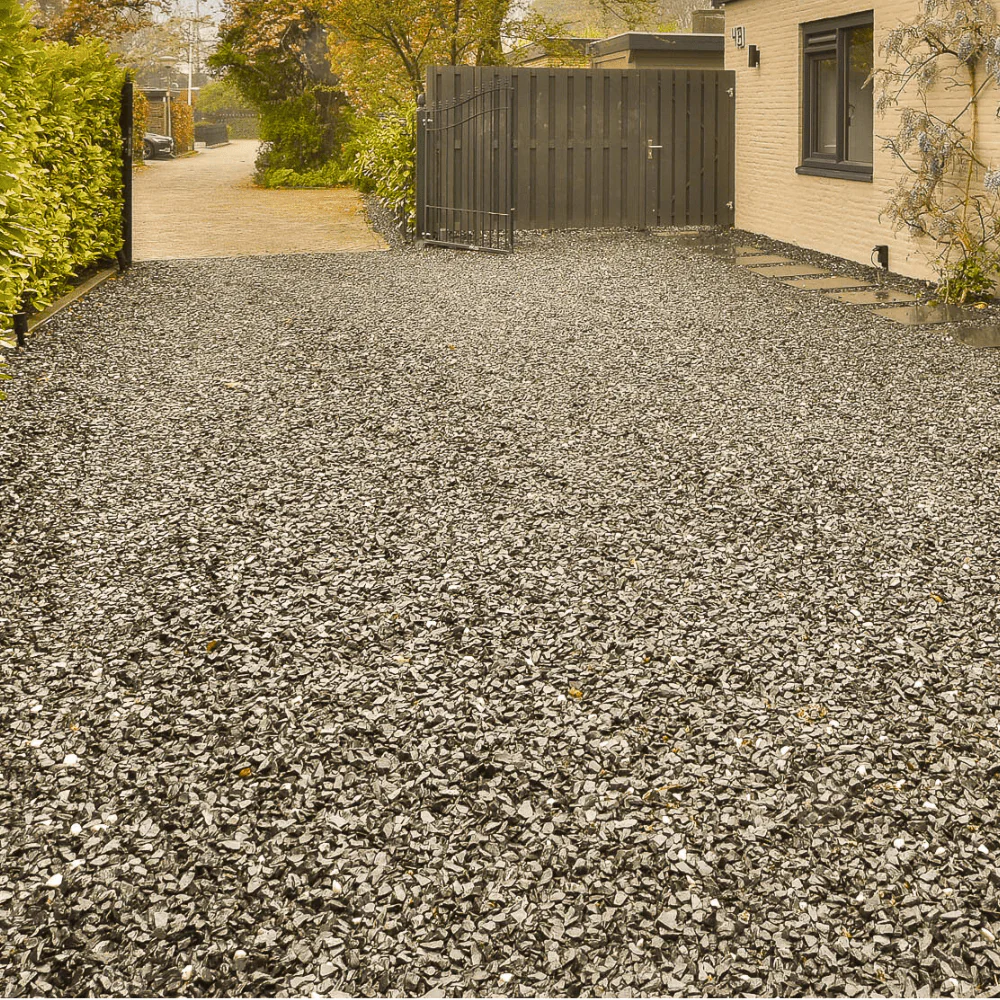 20mm Black Decorative Garden Gravel 25kg – Stylish Basalt Chippings for ...